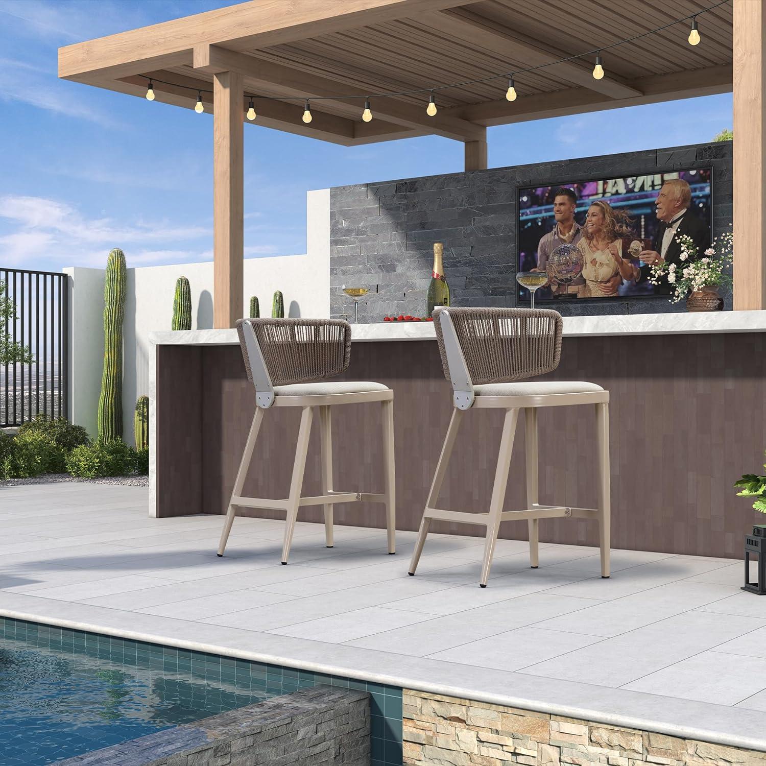 Outdoor Ergonomic Bar Stools | Elevate Your Patio Seating Experience