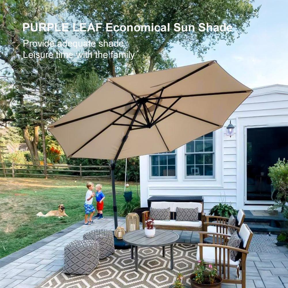 Clearance PURPLE LEAF OPEN BOX 10 11 ft Patio Outdoor Garden Umbrella